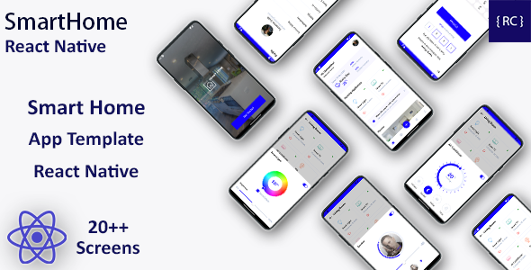 Smart Home App Iot App Home Control App Home Automation App React Native Smarthome